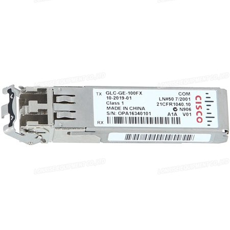 Cisco GLC-GE-100FX SFP Fiber Module, 100BASE-FX, 1310nm