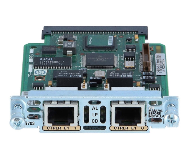 Cisco VWIC2-2MFT-G703 2-Port Voice/WAN Interface Card