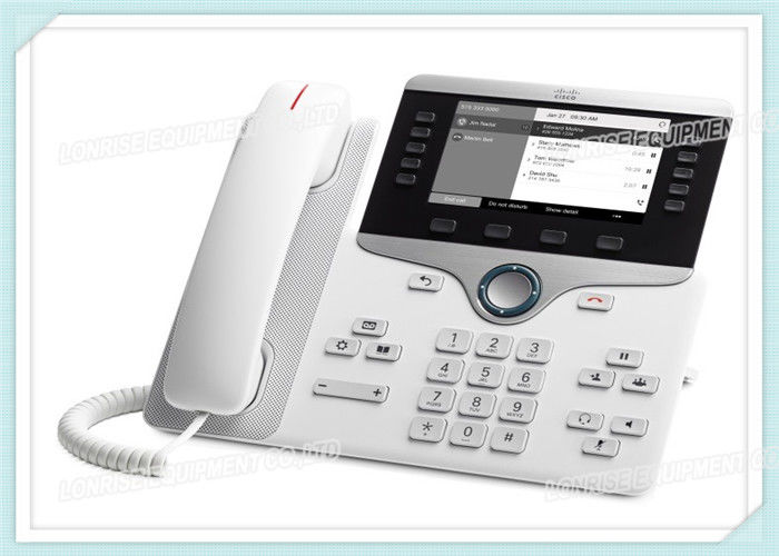 IPv4 And IPv6 CP-8811-K9 Cisco IP Video Phone 8811with Widescreen ...