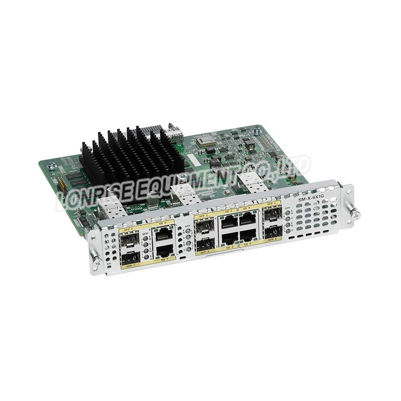 Cisco SM - X - 6X1G 6-Port Dual Mode SFP High Density Gigabit Ethernet ...