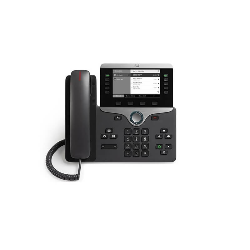 Cisco CP-8811-K9 IP Phone with Gigabit Ethernet & Call Park