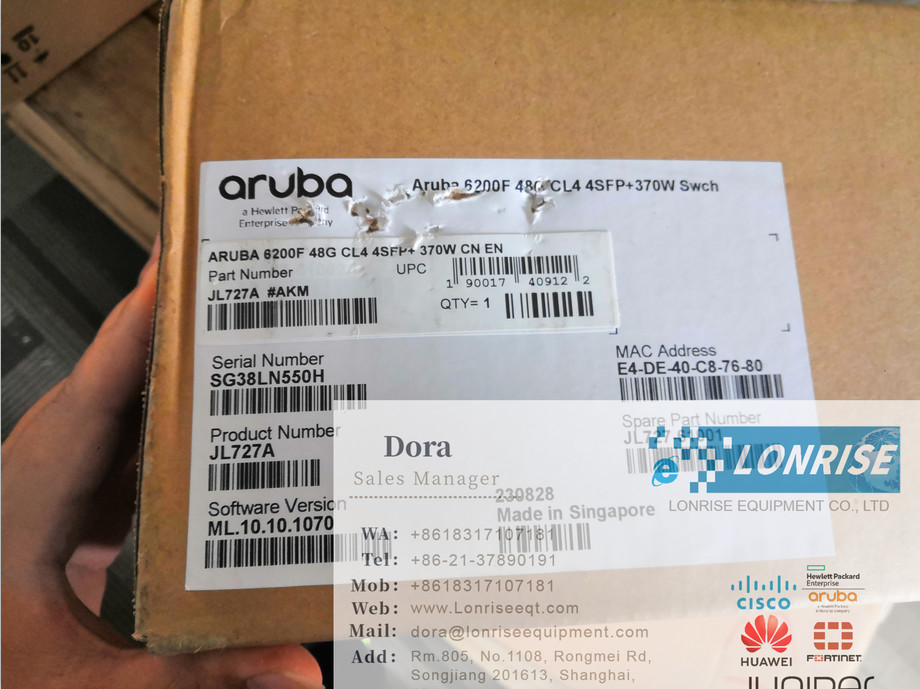 Jl727a New sealed ArubaEnterprise Ethernet Managed 10gbe 48 Port Poe ...