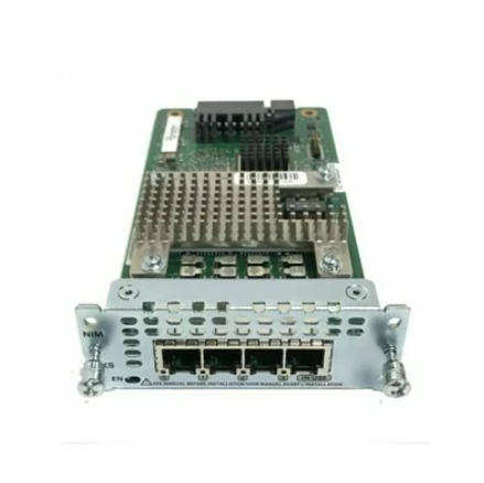 Cisco NIM-4FXSP 4-Port FXS Voice Module for ISR 4000