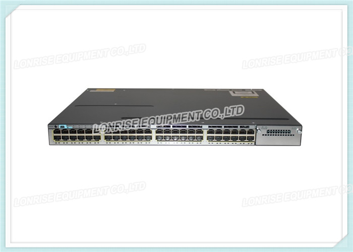 Cisco WS-C3750X-48PF-L Stackable Switch - 48 PoE+ Ports